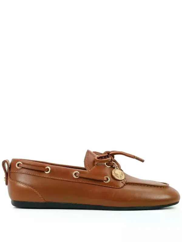 Karl Lagerfeld Leather Lace-Up Shoes In Brown - 21% Off  display picture 1