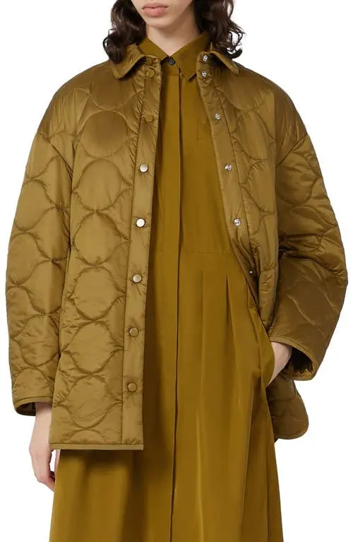 MM BY MAX MARA Zante Nylon Quilted Coat
