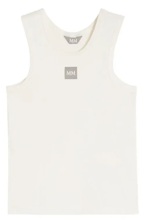 MM BY MAX MARA Tondo Stretch Cotton Tank