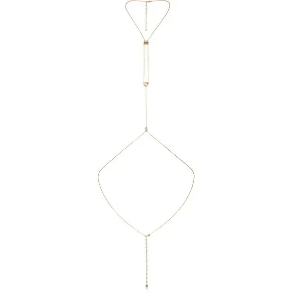 Ettika Shell Body Chain - Gold
