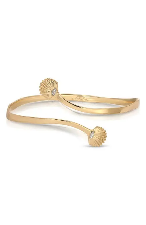 Ettika Santorini Shell Arm Cuff - Gold