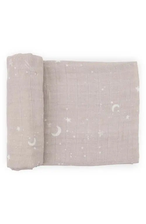 LITTLE UNICORN Organic Cotton Muslin Swaddle Blanket - Moon Dust