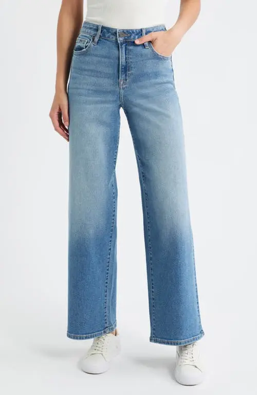 HIDDEN JEANS Clean High-waist Wide-leg Jeans
