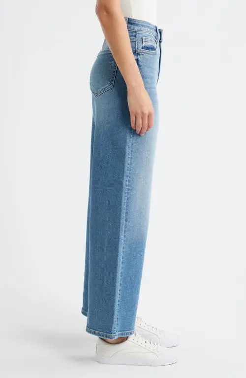 HIDDEN JEANS Clean High-waist Wide-leg Jeans