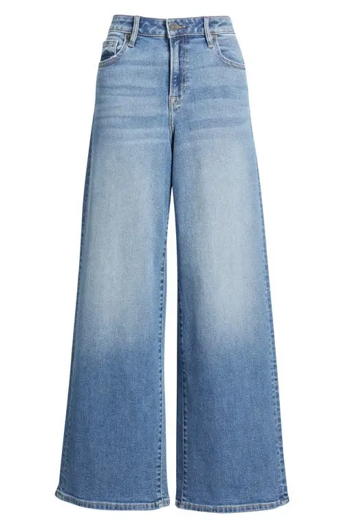 HIDDEN JEANS Clean High-waist Wide-leg Jeans