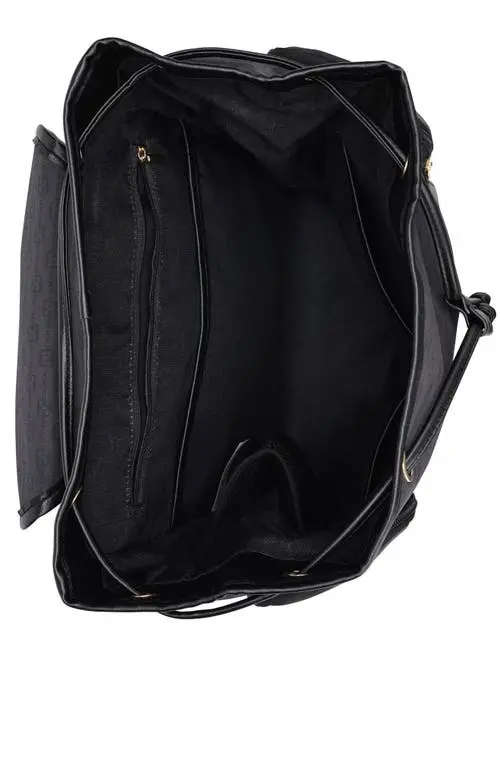 ELLE Eleganza 25l Monogram Backpack