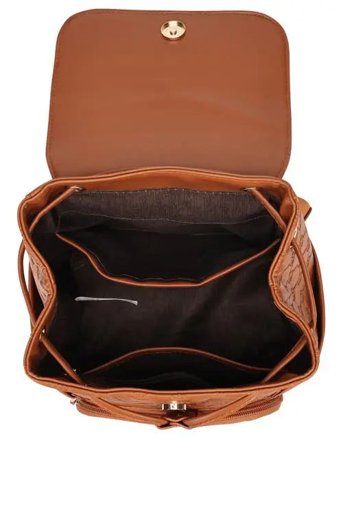 ELLE Compass Monogram Mini Backpack