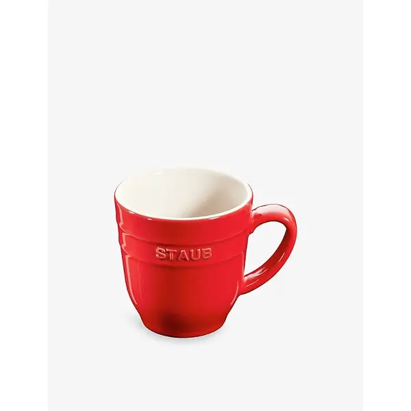 STAUB Rounded 350ml Ceramic Mug - Cherry