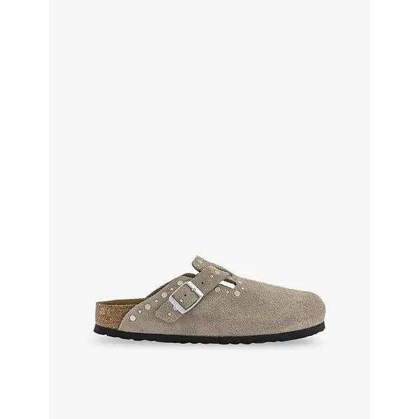 BIRKENSTOCK Boston Suede Clogs