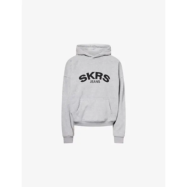 SISTERS & SEEKERS Logo-embroidered Fleece Hoodie