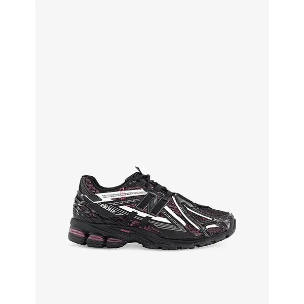 NEW BALANCE 1906a Mesh Low-top Trainers - Black White Pink
