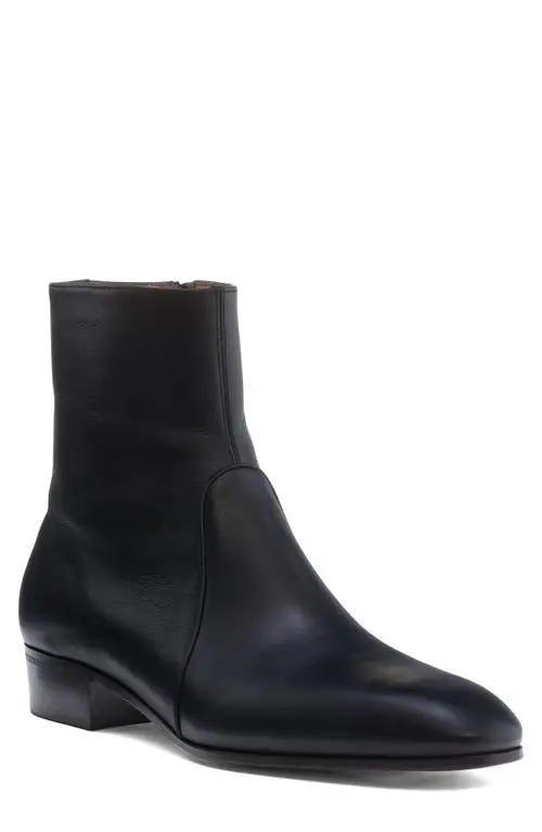 Valentino Garavani Pat Ankle Boot - Black