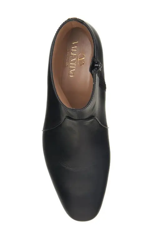 Valentino Garavani Pat Ankle Boot - Black