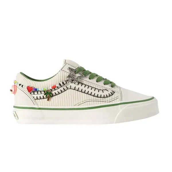 VANS Cocona Hiraki X Premium Old Skool Friendship Bracelet - Cream