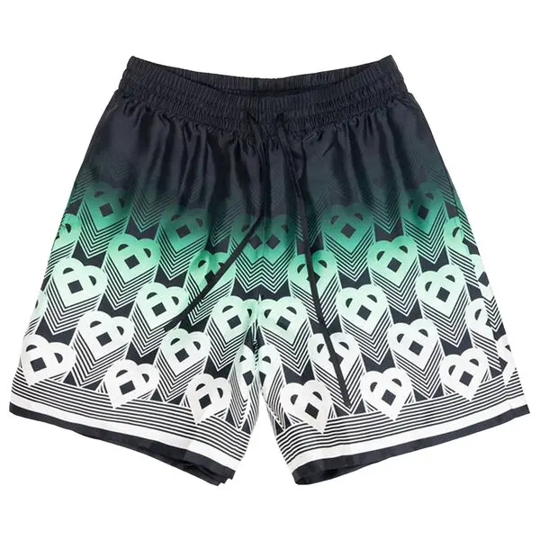 Casablanca Printed Drawstring Shorts