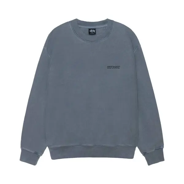 StÜssy Jumbo Crew Pigment Dyed