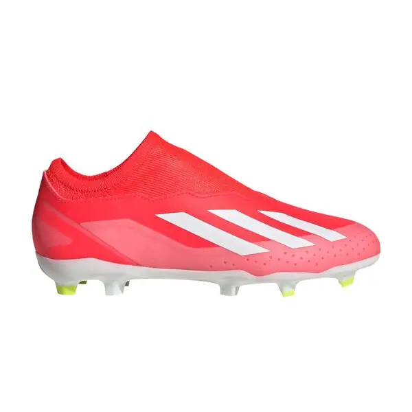 Adidas X Crazyfast League Laceless Fg J - Red