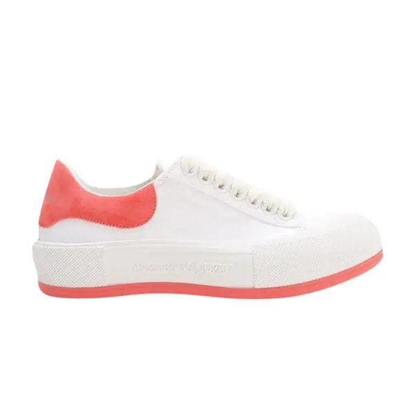 Alexander McQueen Deck Lace-up Plimsoll - White