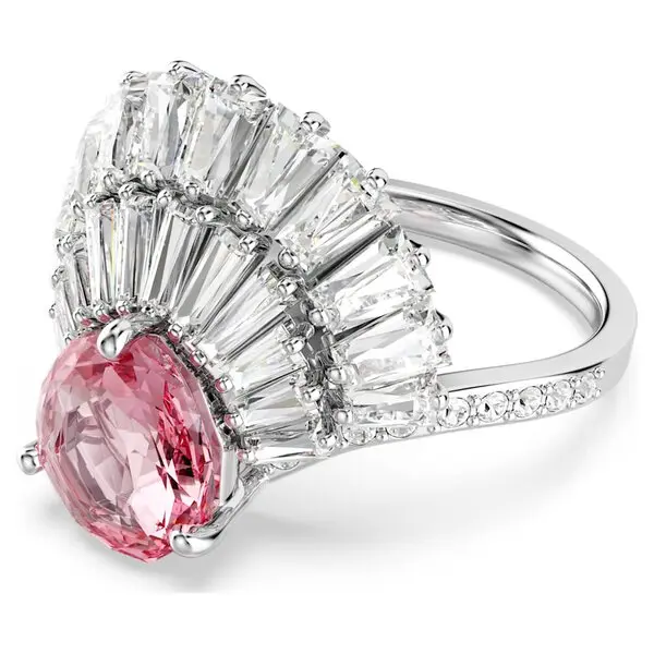 SWAROVSKI Idyllia Cocktail Ring With Crystal - Pink