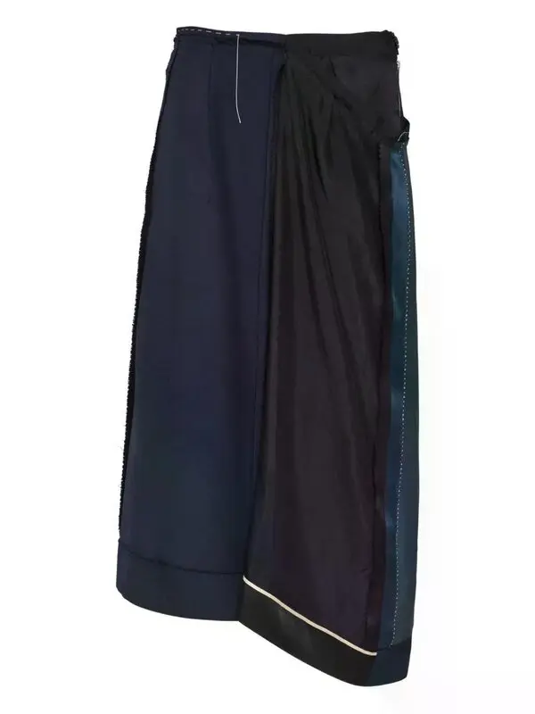 MAISON MARGIELA Asymmetric Panelled Midi Skirt