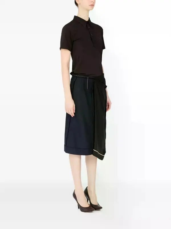 MAISON MARGIELA Asymmetric Panelled Midi Skirt