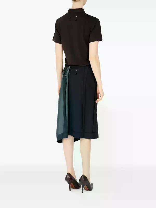 MAISON MARGIELA Asymmetric Panelled Midi Skirt