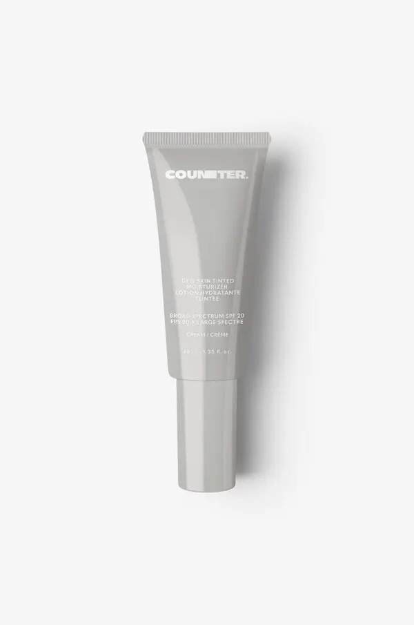COUNTER Dew Skin Tinted Moisturizer No. 1 - No. 6 - Tan With Golden Undertones