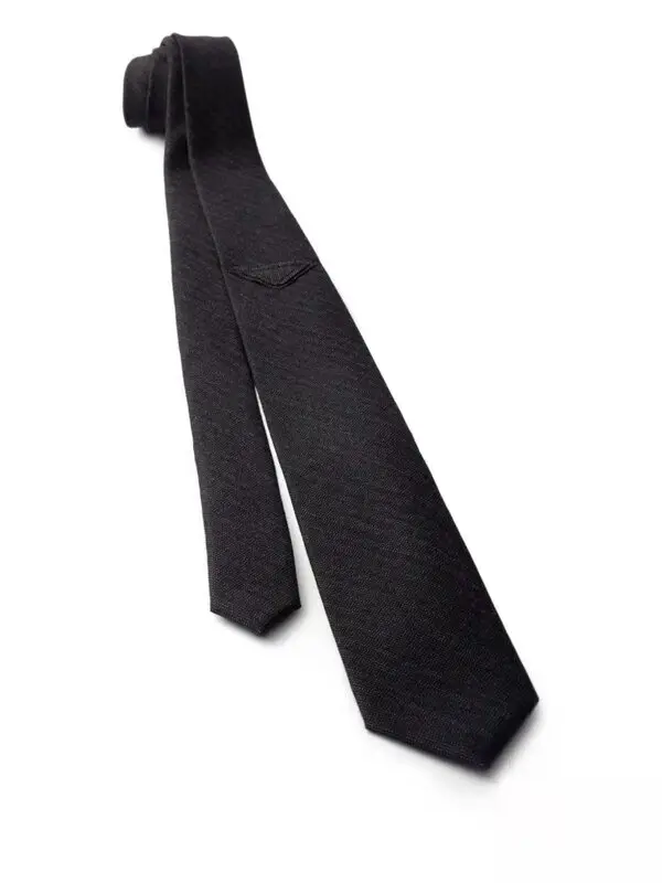 Prada Triangle-detail Neck Tie