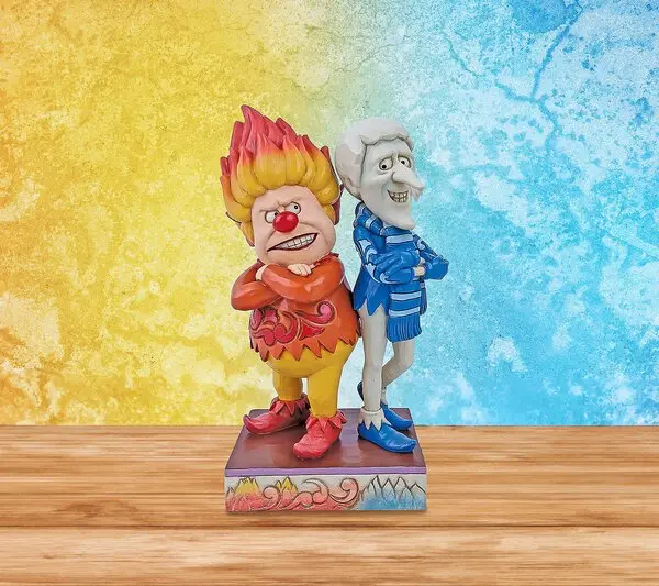JIM SHORE Year Without Santa Heat & Snow Miser - One-color
