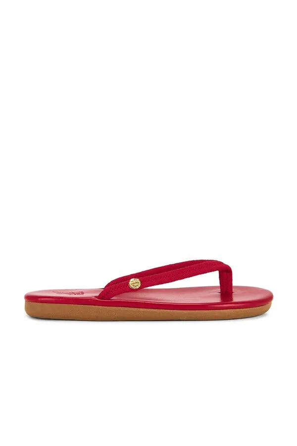 ANCIENT GREEK SANDALS Saionara Rope Sandal - Red