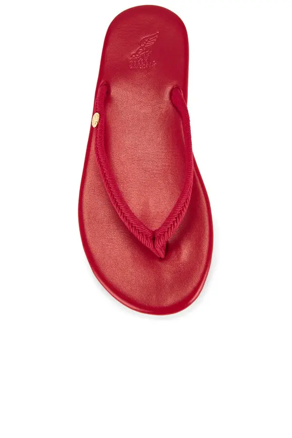 ANCIENT GREEK SANDALS Saionara Rope Sandal - Red