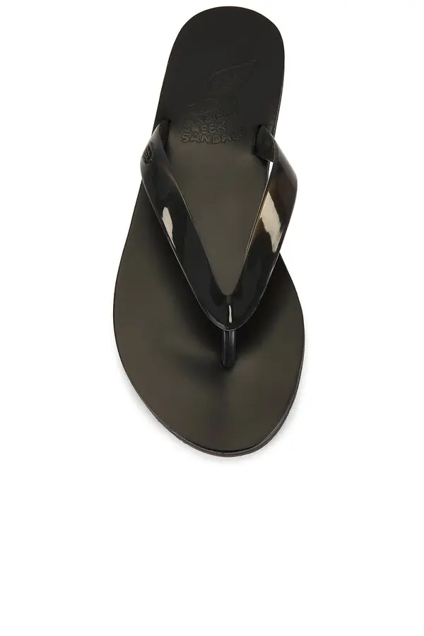 ANCIENT GREEK SANDALS Saionara Jelly Sandal - Black