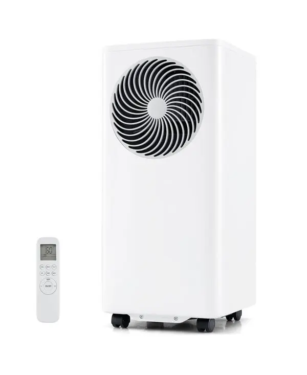 MECALE 8200 Btu Portable Air Conditioner 3-in-1 Stand Up Ac Unit With Dehumidifier - White