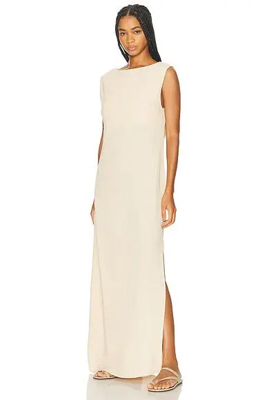 Matteau Cowl Back Dress