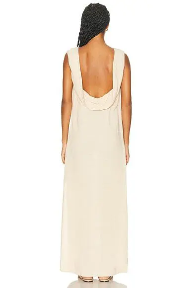 Matteau Cowl Back Dress