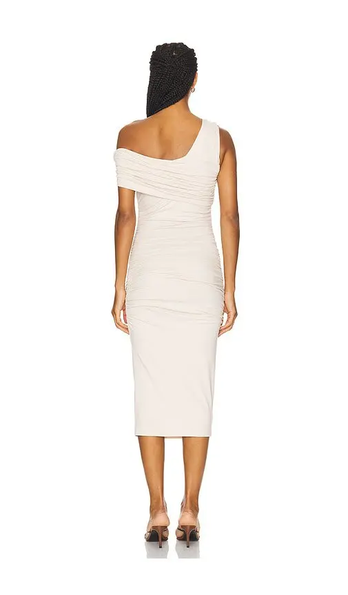 Susana Monaco One Shoulder Ruched Dress
