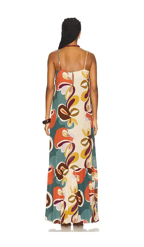 ADRIANA DEGREAS Floral Long Dress - Unique