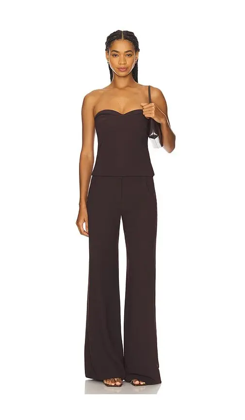 Amanda Uprichard Soho Top - Cocoa