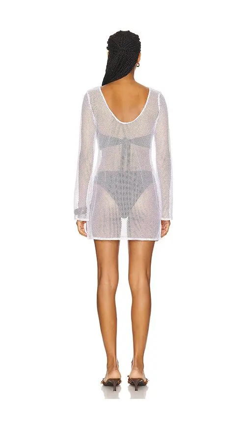 Lioness X Malibu Mini Dress In Porcelain - 16% Off | Editorialist