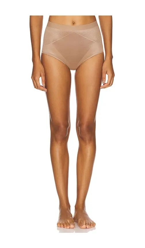 Spanx Shape Invisible Brief - Cafe Au Lait