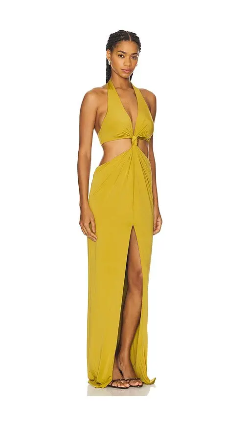 Nbd The Donyale Gown - Green