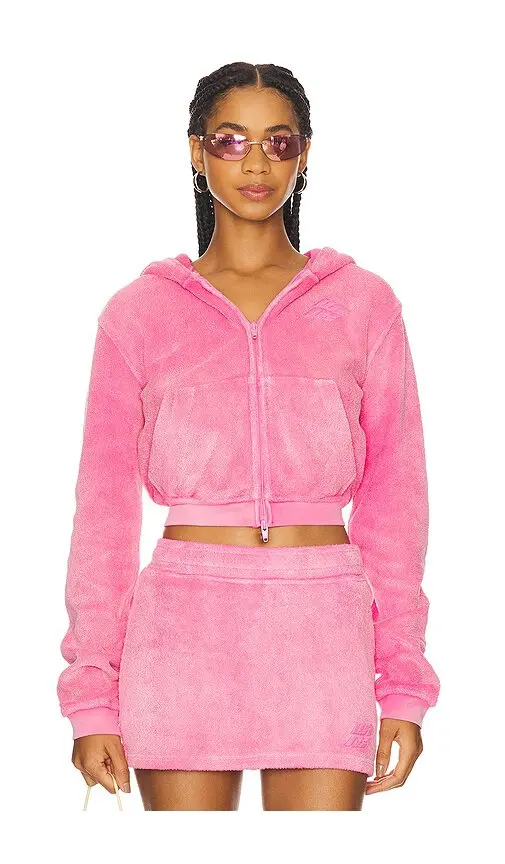 Alexander Wang Shrunken Zip-up