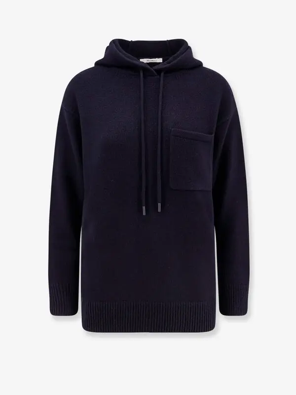 Max Mara Liana Cashmere And Wool Hooded Sweater
