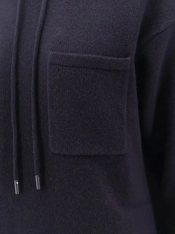Max Mara Liana Cashmere And Wool Hooded Sweater
