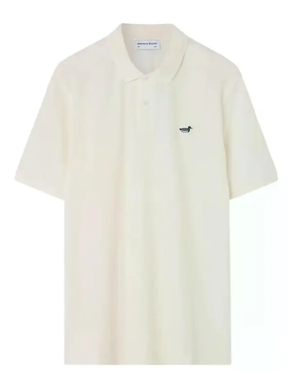 DEAN EDMONDS Duck-embroidered Polo Shirt