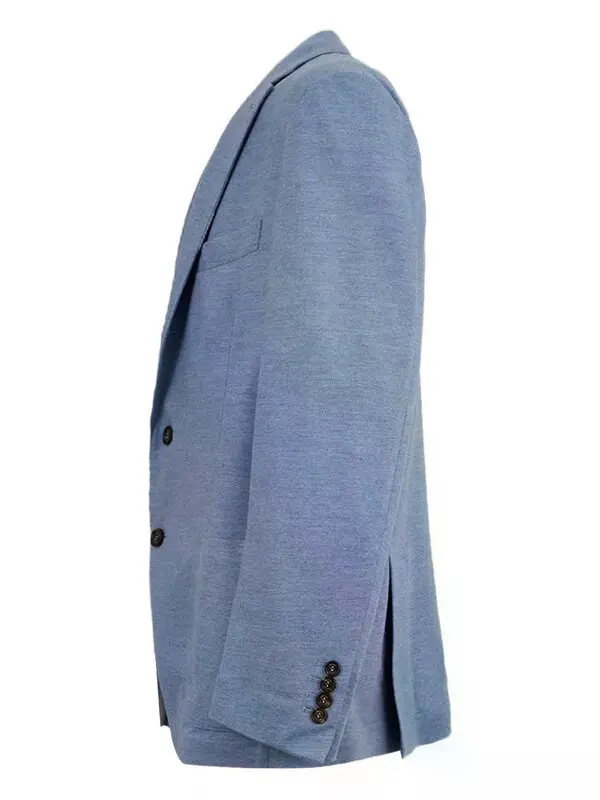Eleventy Single-breasted Blazer - Blue