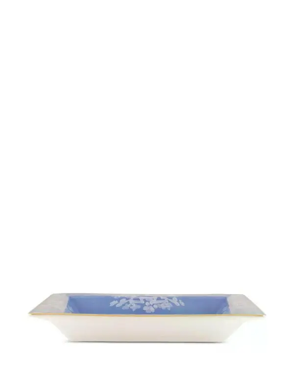 GINORI 1735 Oriente Italiano Floral-patterned Square Tray