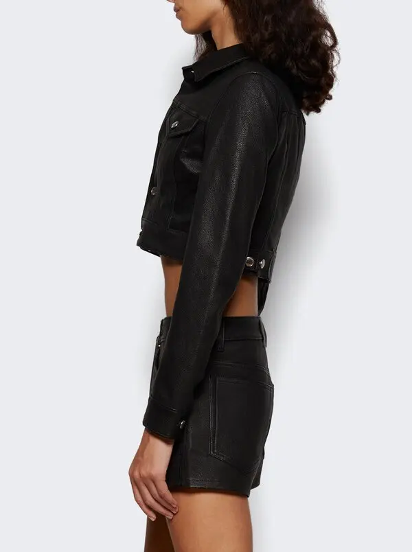 Alexander Wang Shrunken Trucker Jacket