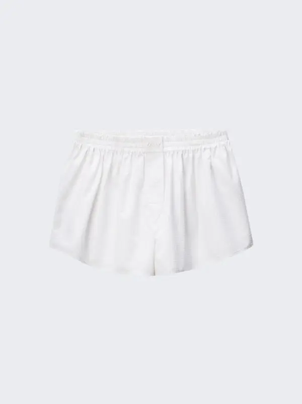 Alexander Wang Boxer Short With Hotfix Detailing