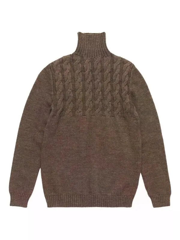 MAISON MARGIELA Cable-knit Turtleneck Jumper